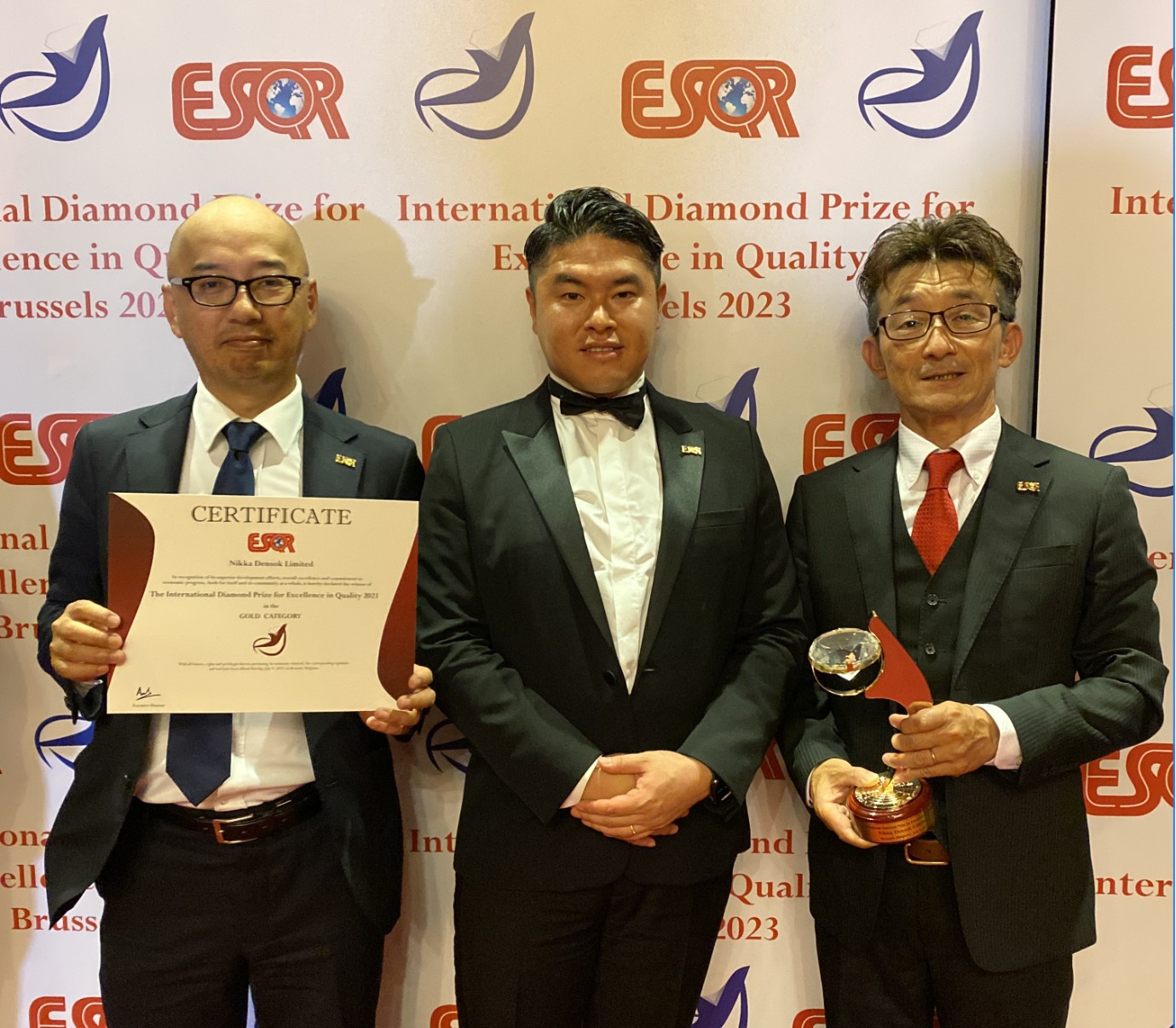 Nikka Densok Limited Receives The International Diamond Prize for ...