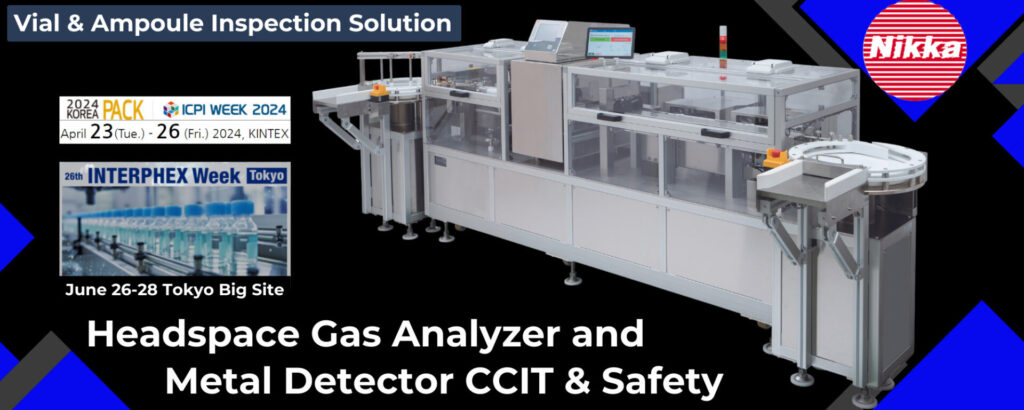 Nikka Densok Innovative Vial & Ampoule Combined Headspace Gas Analyzer ...